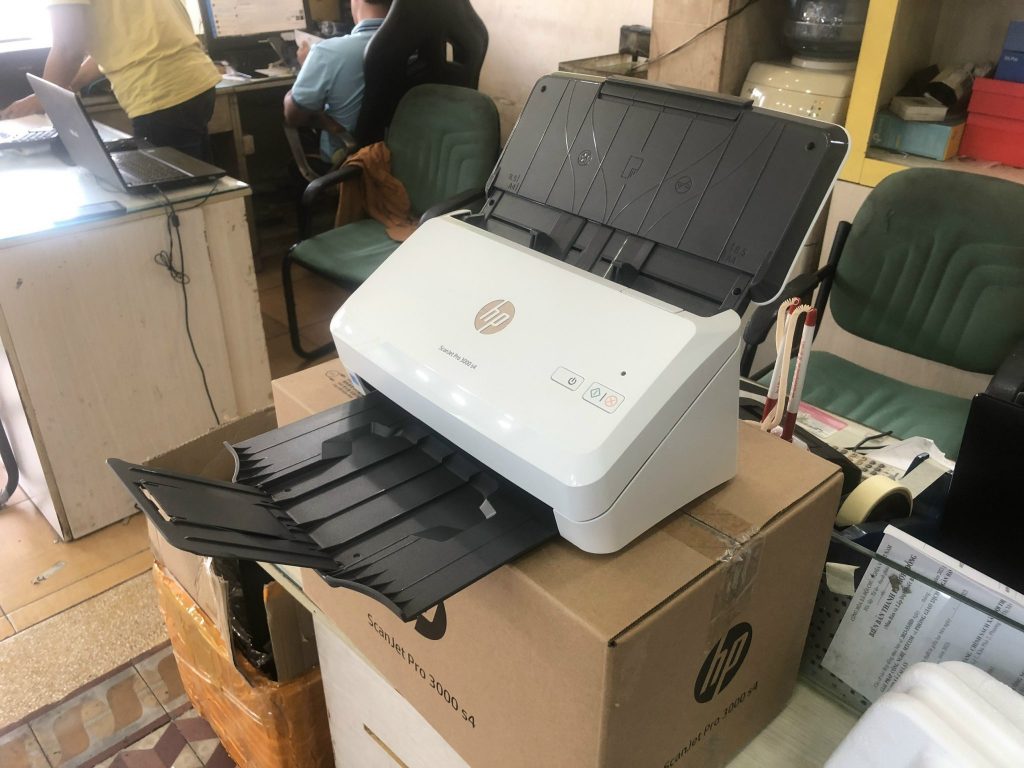 Máy scan dạng nạp giấy HP ScanJet Pro 3000 s4 (6FW07A) - Vi tinh My Tho ...